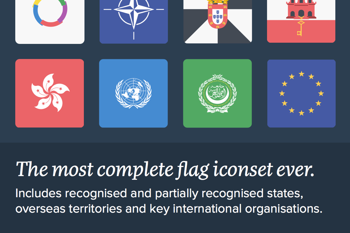 The Flags of The World Icon Set, an Icon by Inktrap