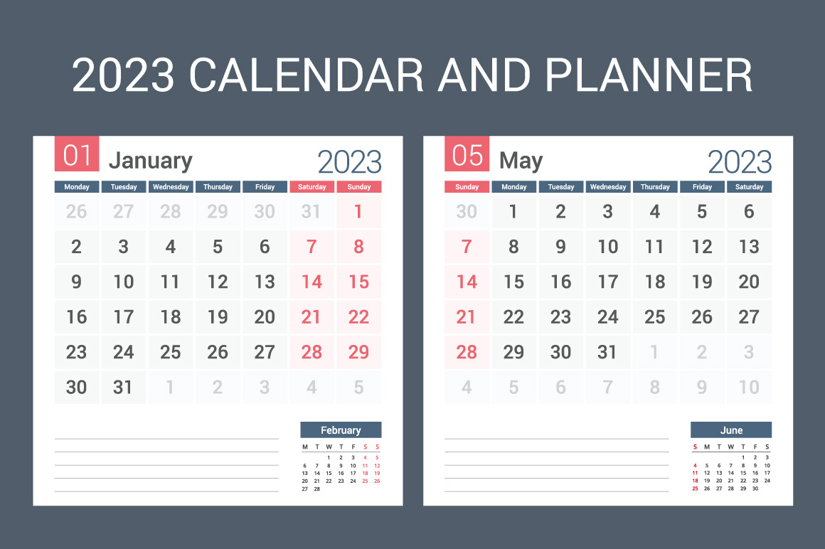 2023 Calendar and Planner, a Graphic by PixMarket