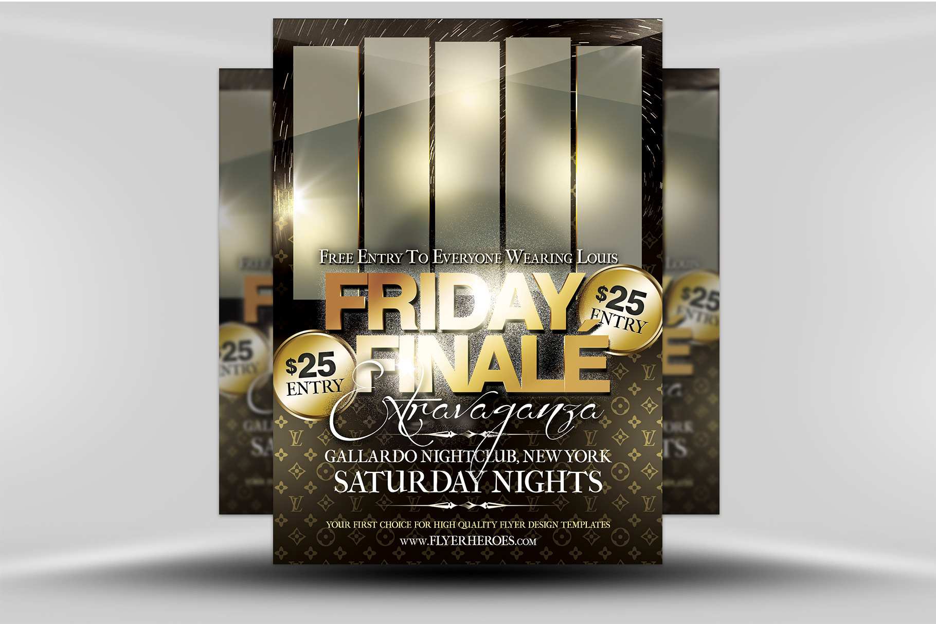 Friday Finale Flyer Template, a Flyer Template by FlyerHeroes