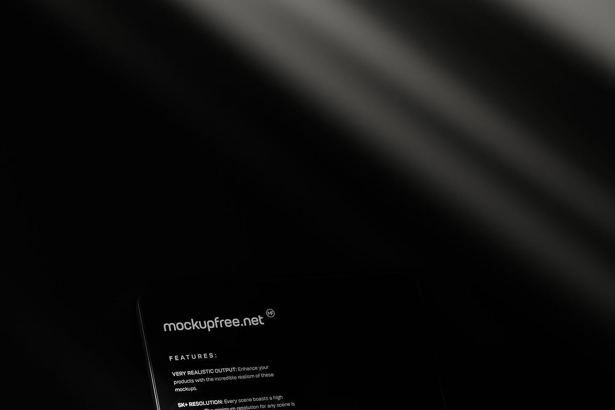 Unbranded Tablet Screen Mockup, an iPad Mockup by MockupFree.Net ...