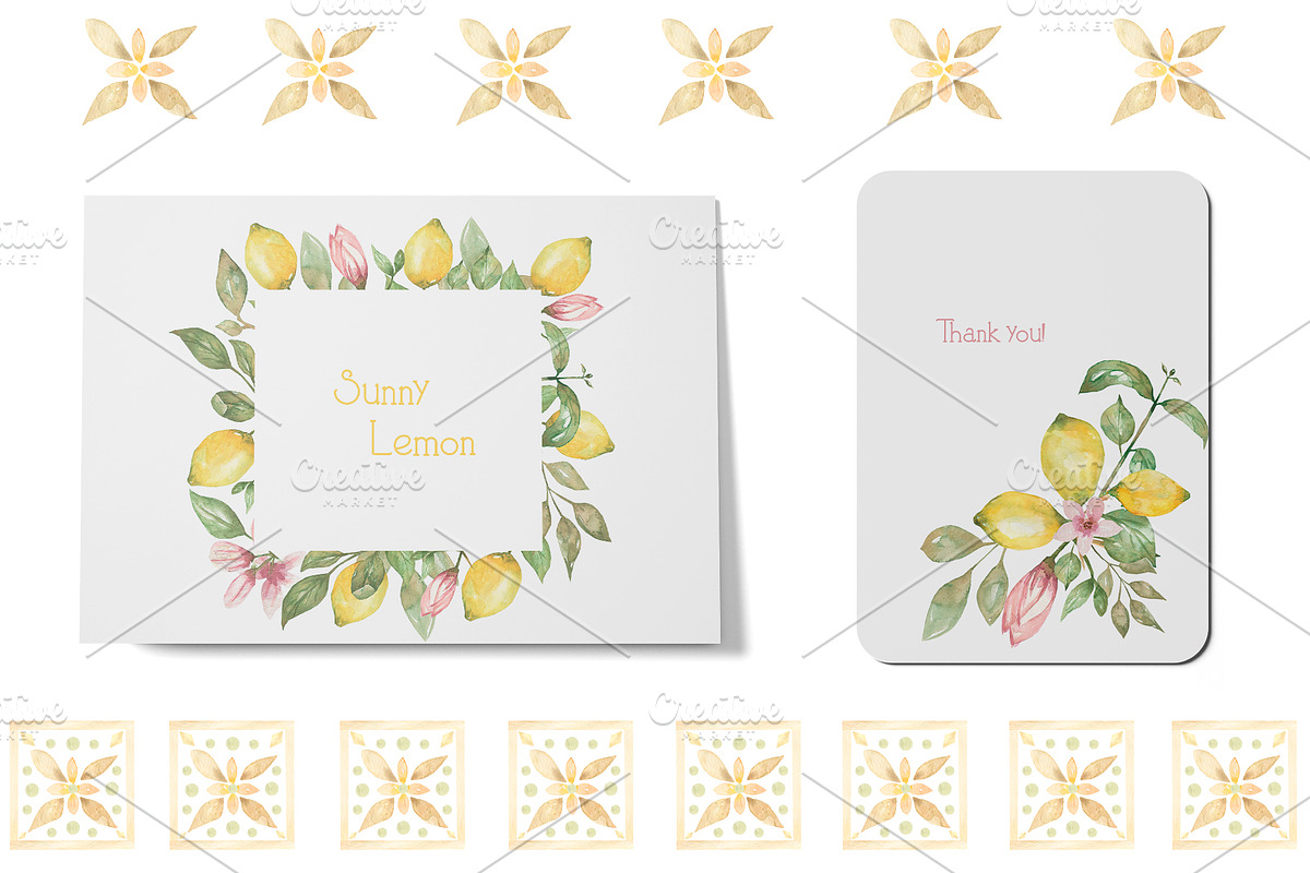 Sunny Sicilian Lemon, a Decorative Illustration by MayaNavits