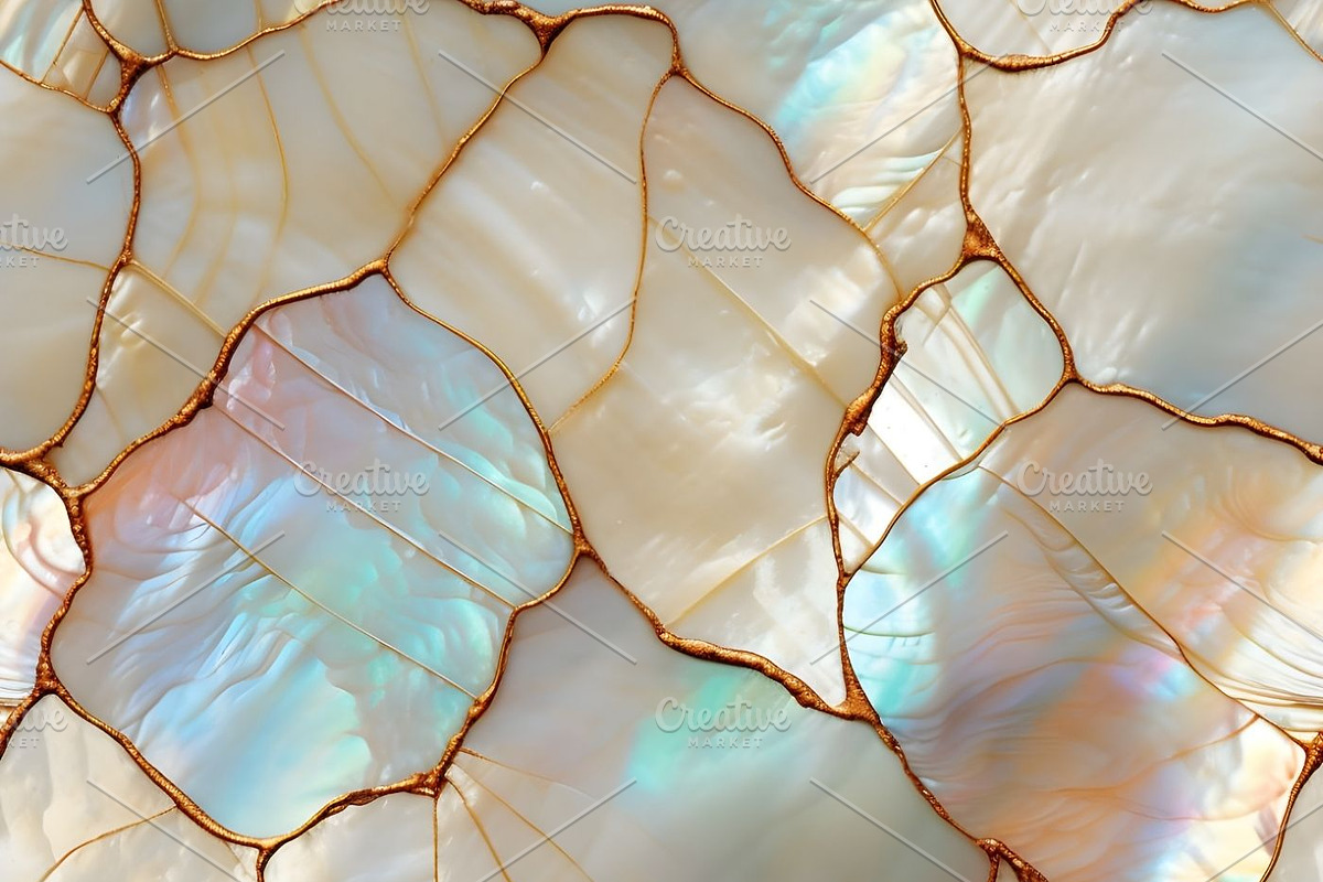 Mother Of Pearl Shell Texture