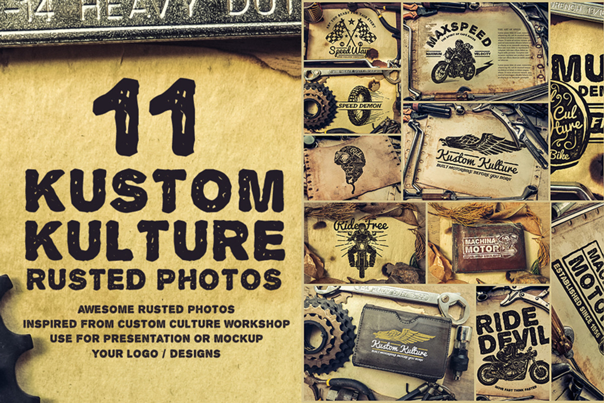 Rustic Mockup Bundle, a Print Template by TSV Creative | Creative Market