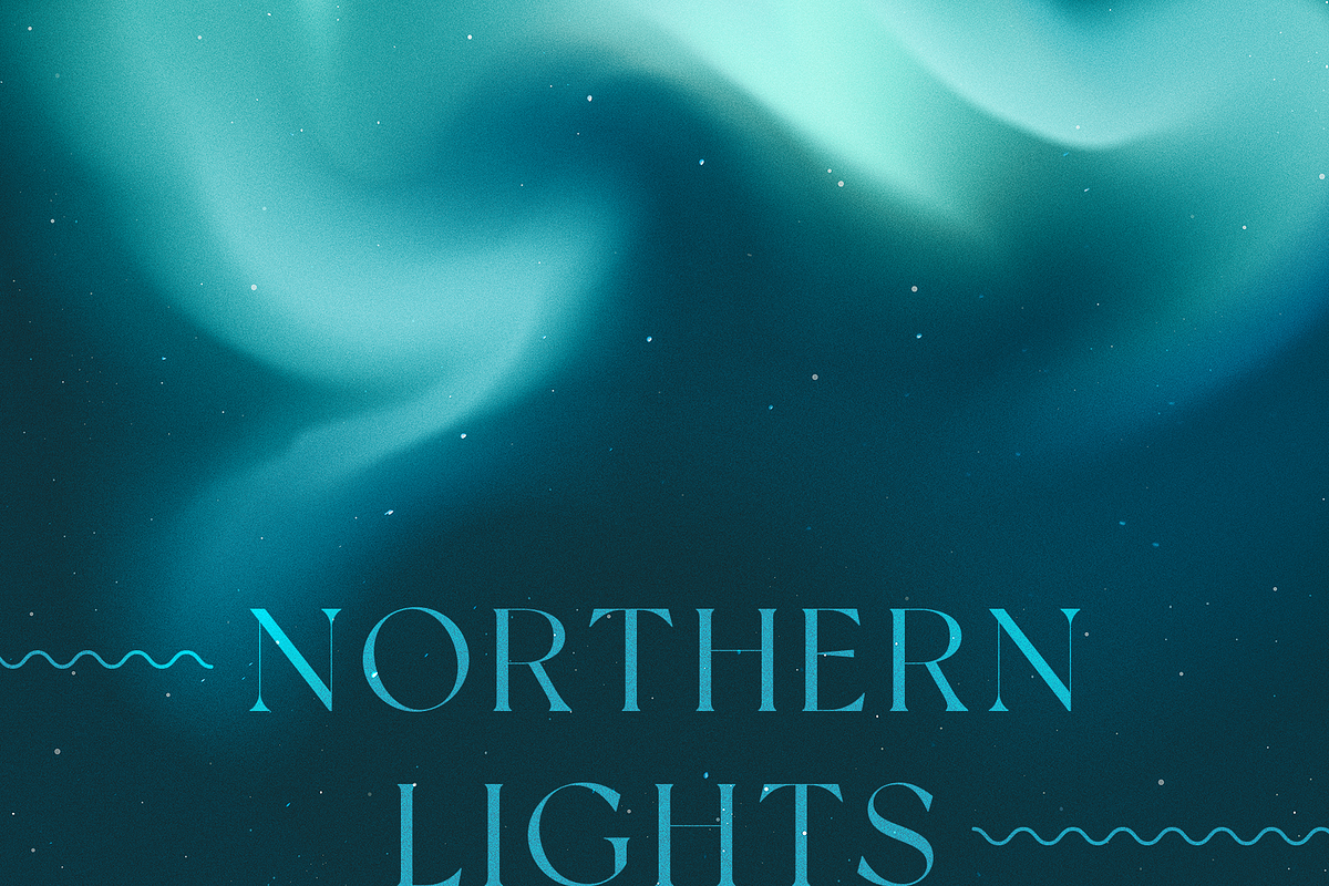 Northern lights - Gradient Textures, a Texture Graphic by Pamyatka Shop