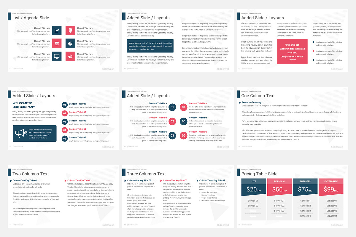 Consulting Proposal PowerPoint, a Presentation Template by SlideSalad