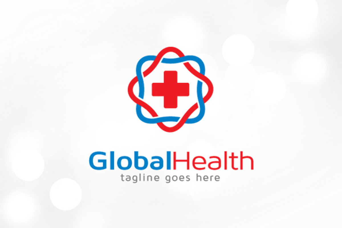 Global Health Logo Template, a Branding & Logo Template by gunaonedesign