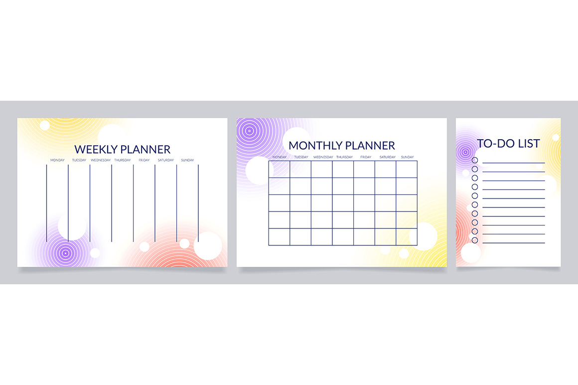 Life planner worksheet design, a Templates & Theme by bsd studio