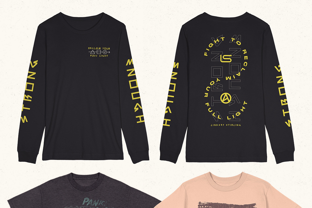 Mockup Your Merch Apparel Bundle, a Merchandise Mockup by Brent Galloway