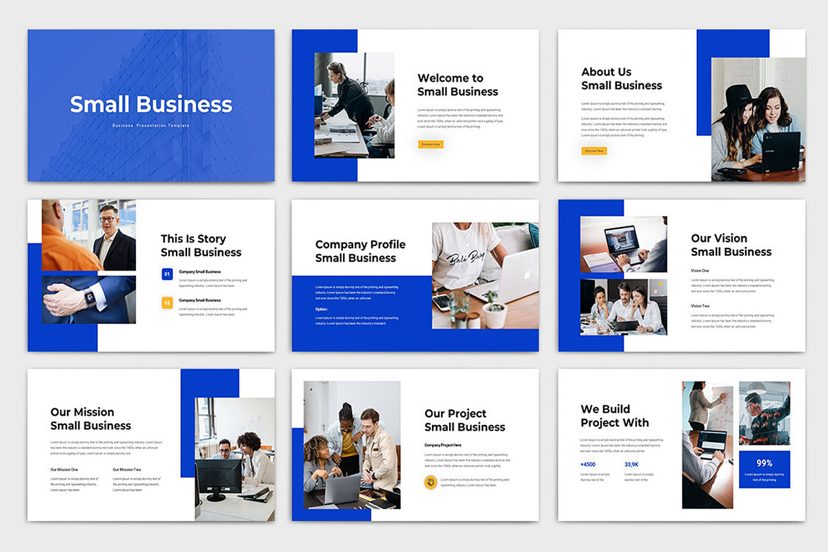 Small Business Pptx-Slide-Keynote