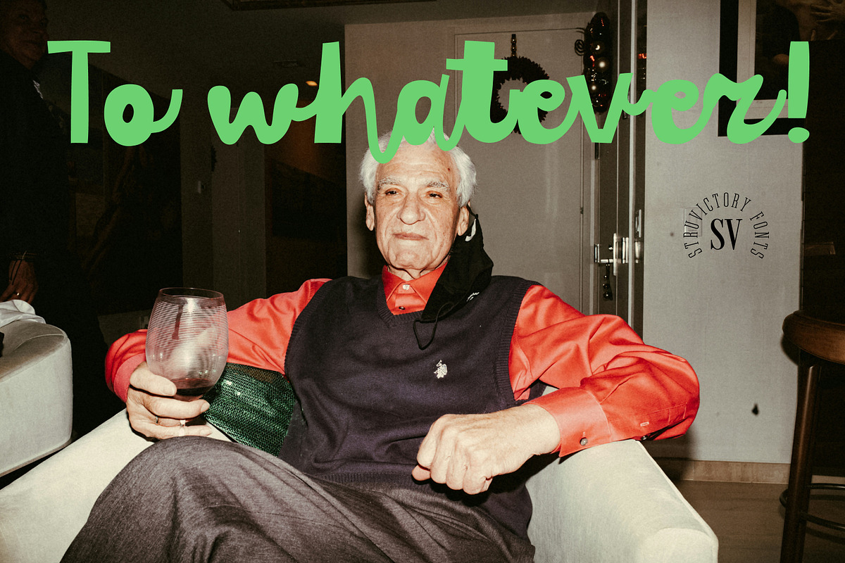 Bad Rendezvous Playful Vibe Script, a Script Font by Struvictory.art | vibe script, vibescript ...