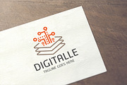 Digitalle Logo, a Branding & Logo Template by Design_Planet