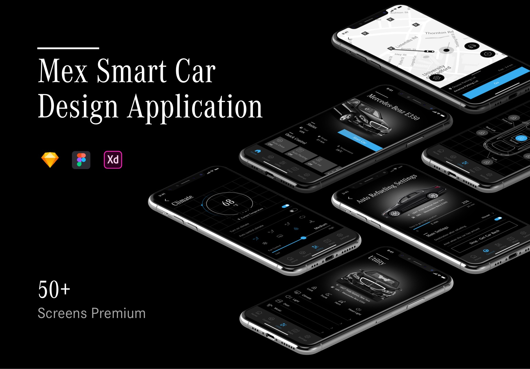 Mex Smart Car Design App, an App Template by Capi Product