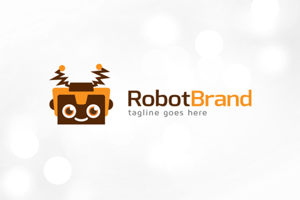 Robot Brand Logo, a Branding & Logo Template by gunaonedesign