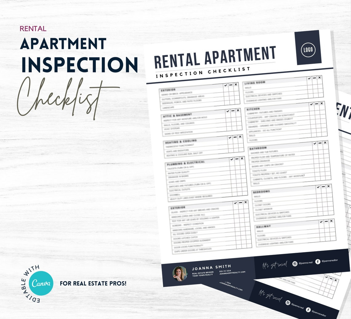 Editable Rental Apartment Inspection