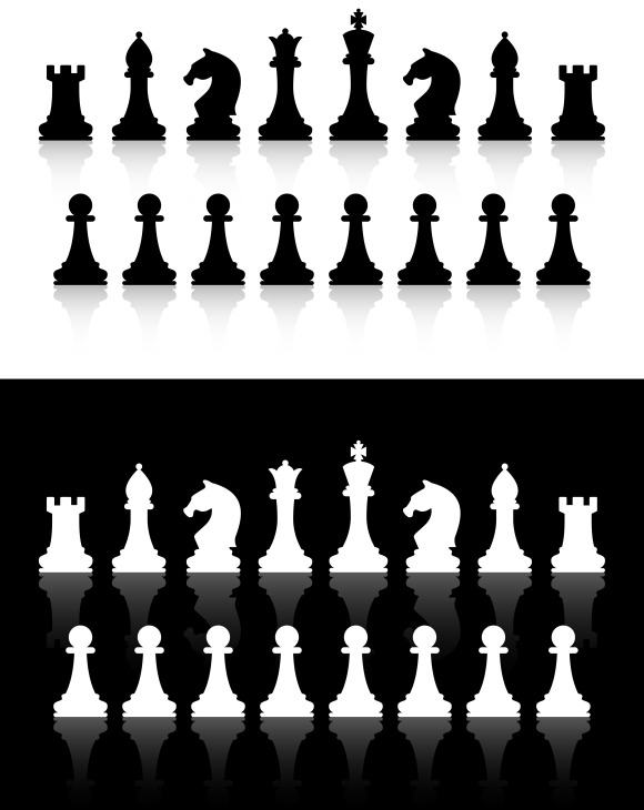 chess icons, an Icon by Microvector