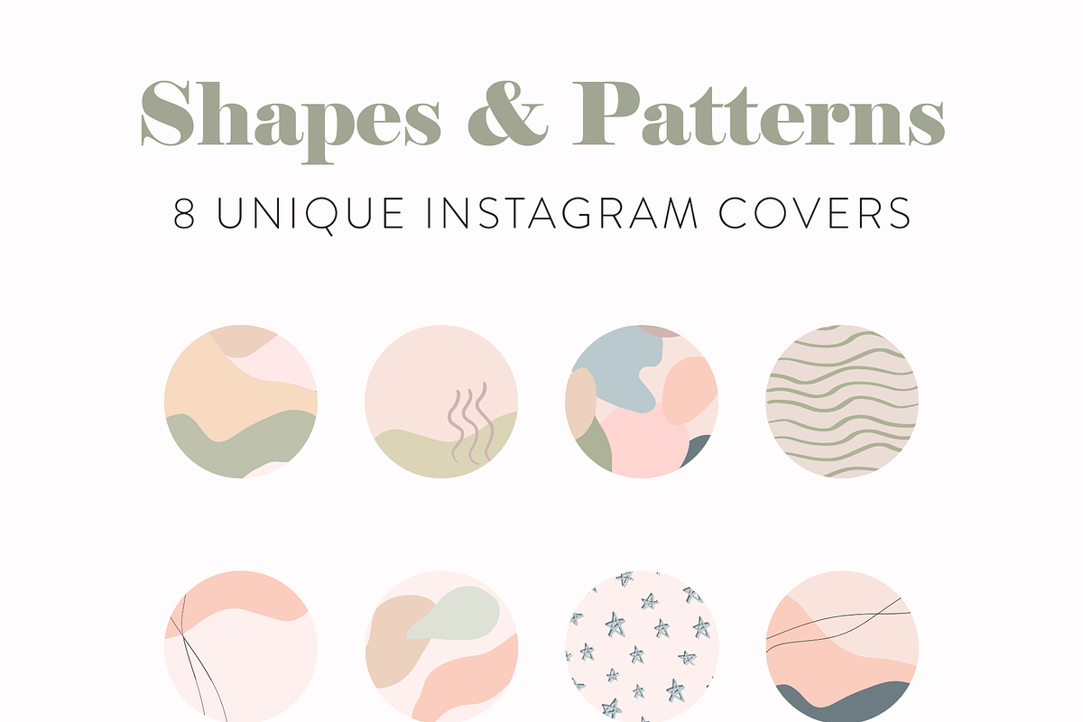 Neutral Instagram Highlight Icons, a Social Media Template by My Social ...