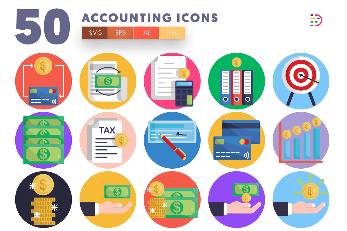 Accounting Icons | Download SVG, PNG, EPS Icons