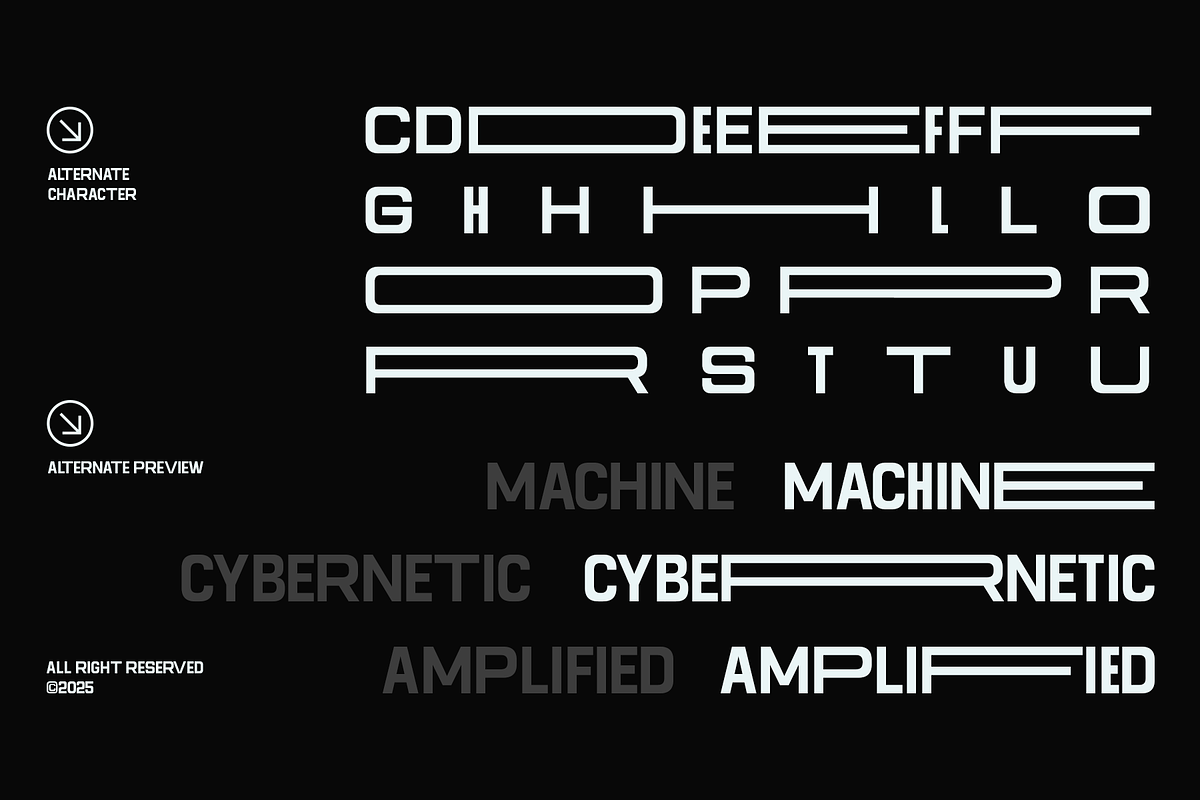 Horix - Stretched Sans Serif Font