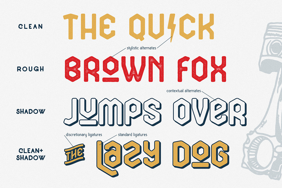 BROSTER Fonts + BONUS, a Sans Serif Font by Aksa & Nusa Co.