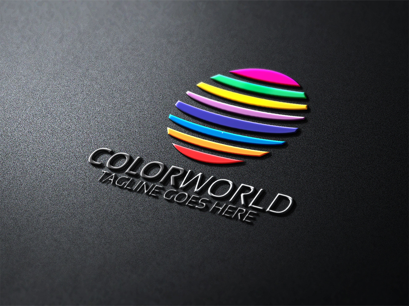 Color World Logo, a Branding & Logo Template by Josuf Media