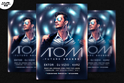 ATOM Flyer Template, a Flyer Template by WG DESIGN | Creative Market