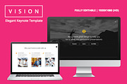 VISION - KEYNOTE TEMPLATE, a Presentation Template by Slidehack