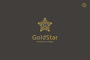 Gold Star Logo Template, a Branding & Logo Template by Sarten