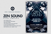 ZEN CHILL Flyer Template | Flyer Templates ~ Creative Market