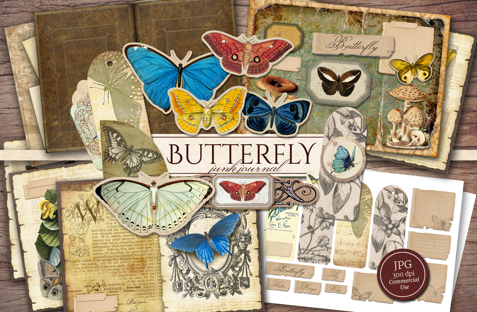 Butterfly Scrapbook Kit