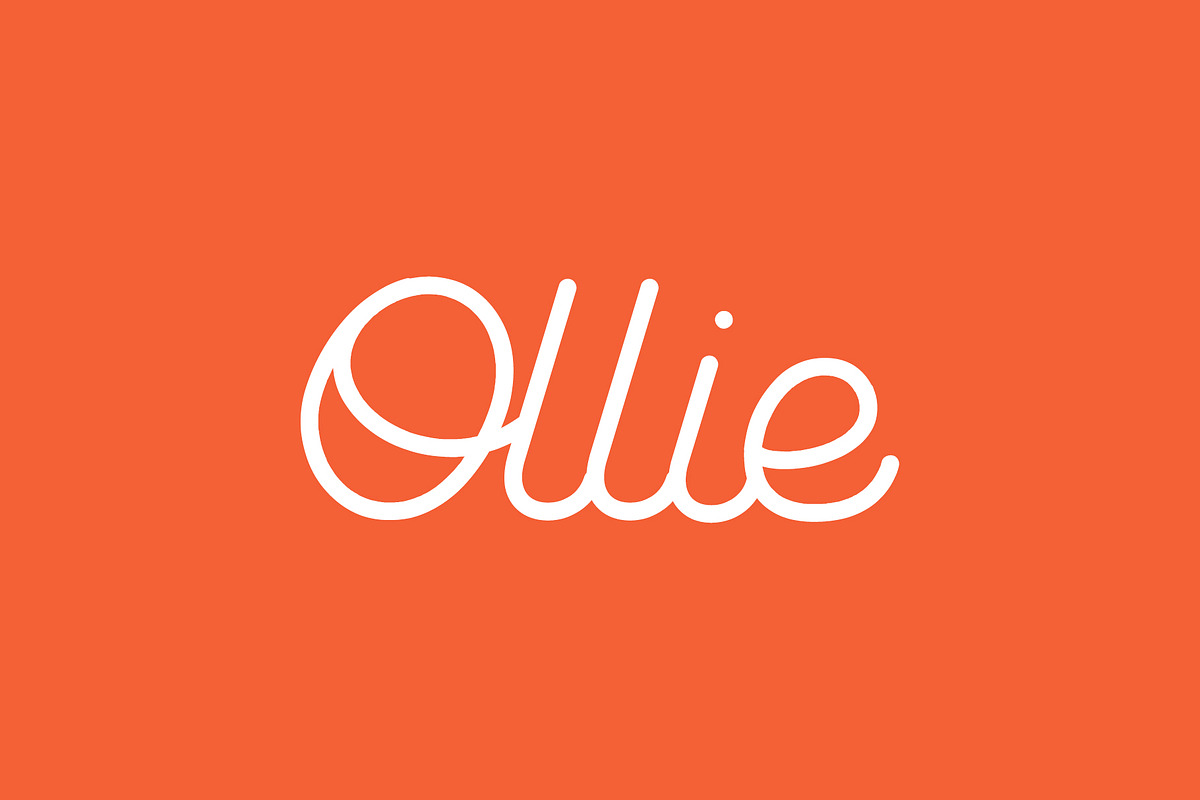 Ollie | Rounded Script, a Script Font by Manraj Ubhi