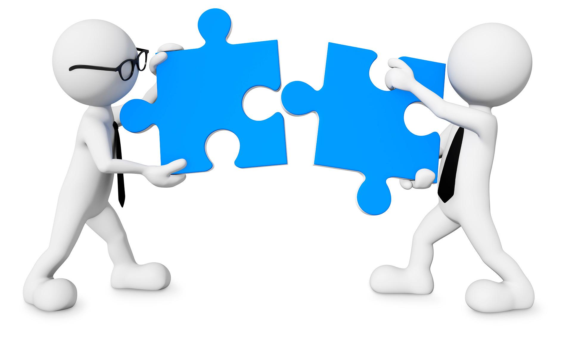 3d men with jigsaw pieces psd featuring 3d, 3d man, and alien, a ...