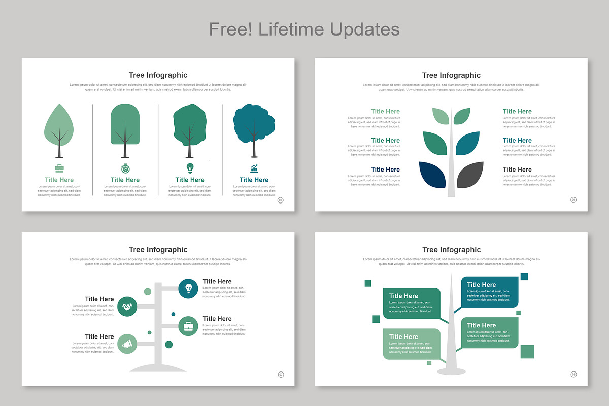 Tree Infographic PowerPoint