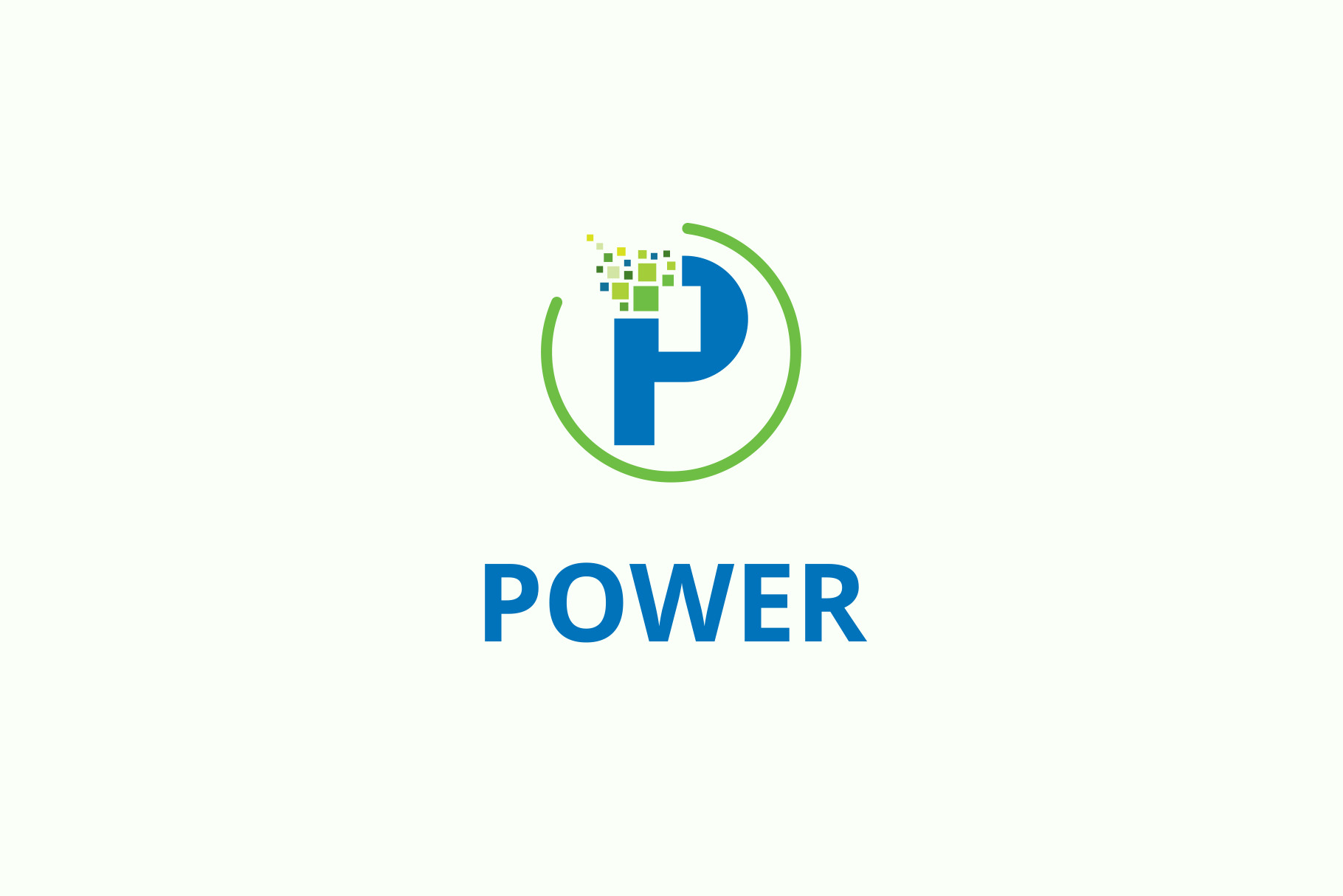 Power P Letter Logo | Branding & Logo Templates ~ Creative Market