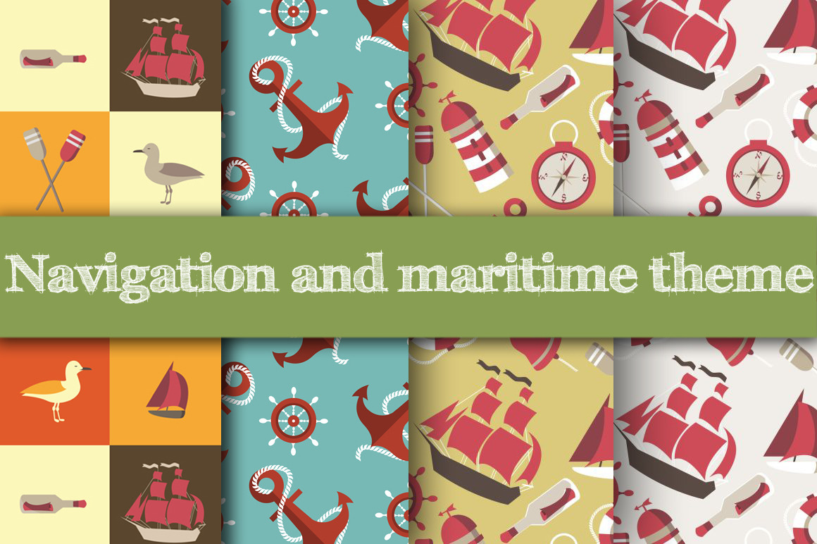 Marine And Nautical Theme | Object Illustrations ~ Creative Market