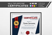 Multipurpose certificate template | Stationery Templates ~ Creative Market
