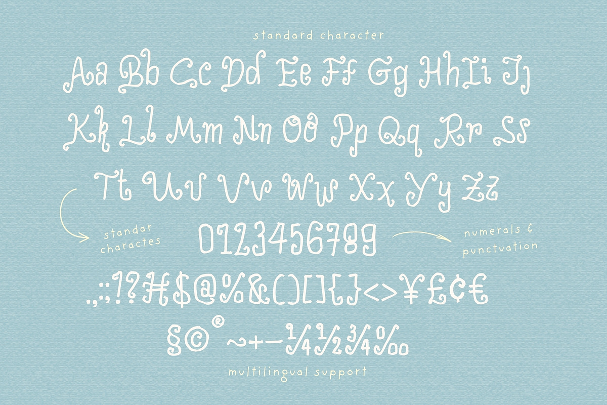 Amore House Curly Handwriting, a Handwritten Font by Sloulyfe