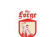 The Forge Traditional Handcrafted Me, a Branding & Logo Template by ...