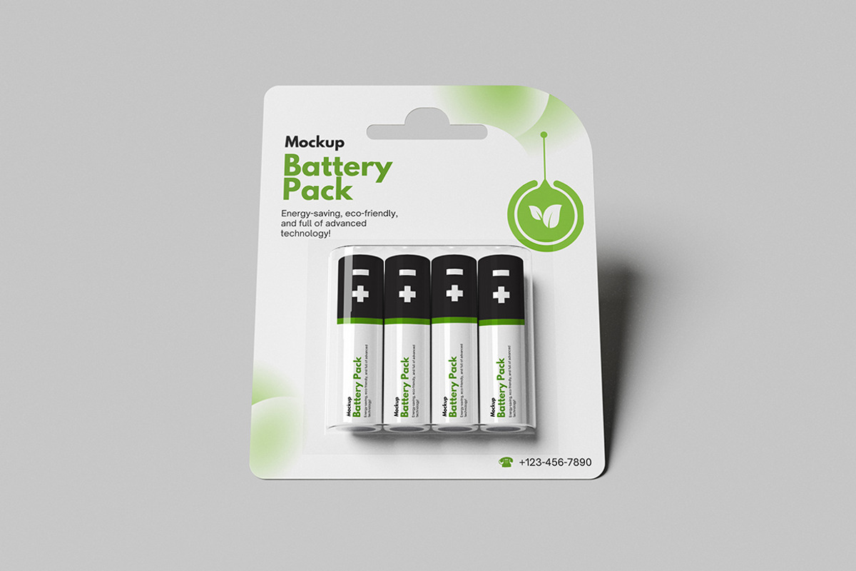 Battery Pack Mockup, an Advertising Mockup by swsi-studio