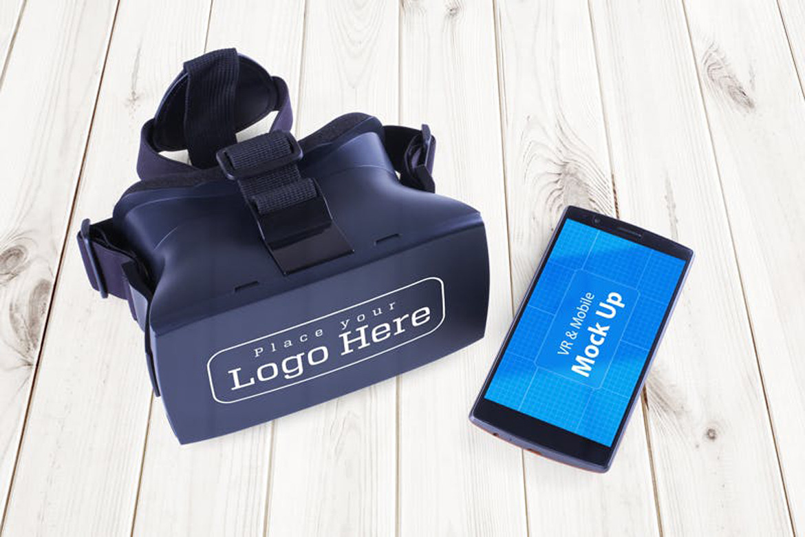 VR & Mobile Mock Up V.1 | Device Mockups ~ Creative Market