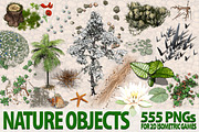 Nature Objects, an Object Graphic by Beatheart Creative Studio
