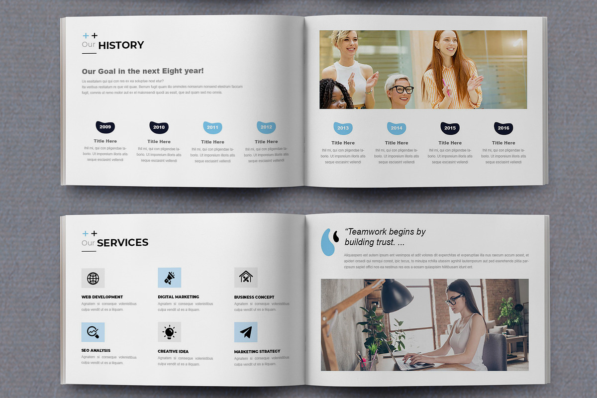 Company Profile Design 2024