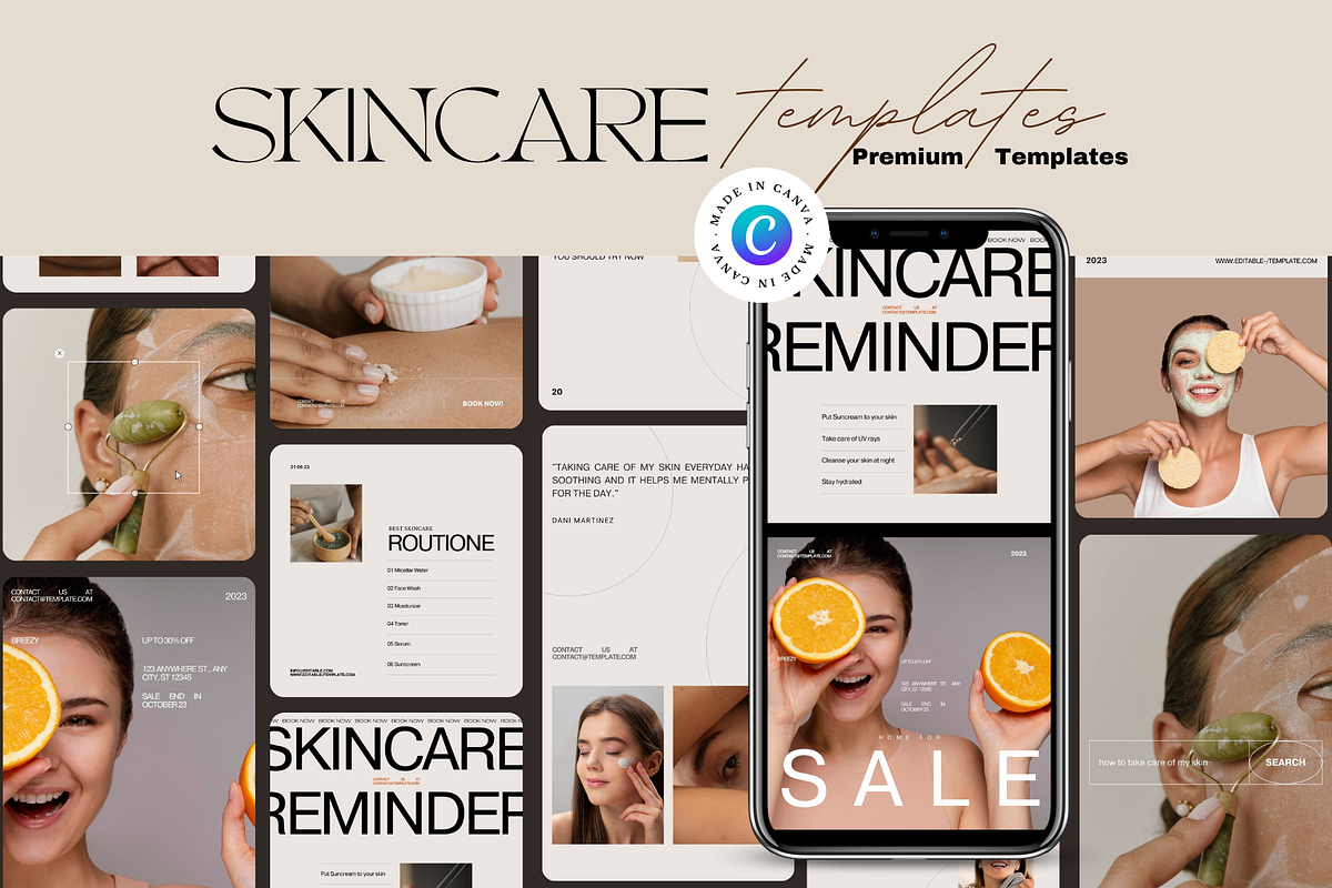 Aesthetics Social Template Pack, a Social Media Template by Prapti Design