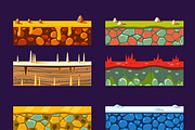 Textures for Platformers, a Texture Graphic by TopVectors