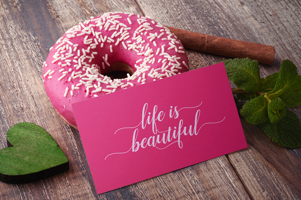 Sunlight Script, a Script Font by Unicode Studio