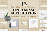 Instagram Notification Templates, a Social Media Template by Designs by ...