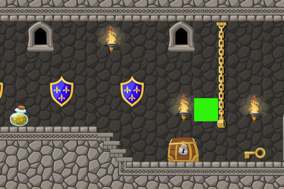 Dungeon platformer set 2d, an Education Illustration by SHMEL_Studio