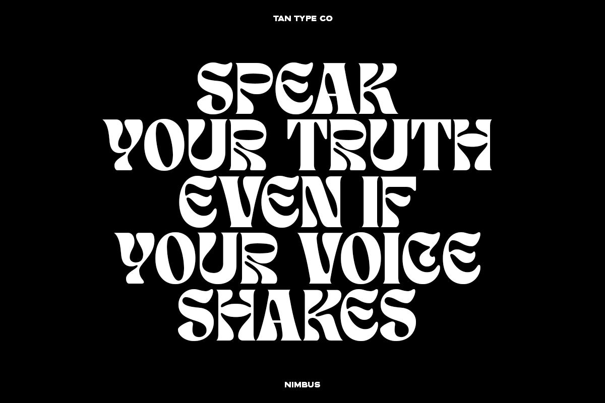 TAN - NIMBUS, a Font by TanType