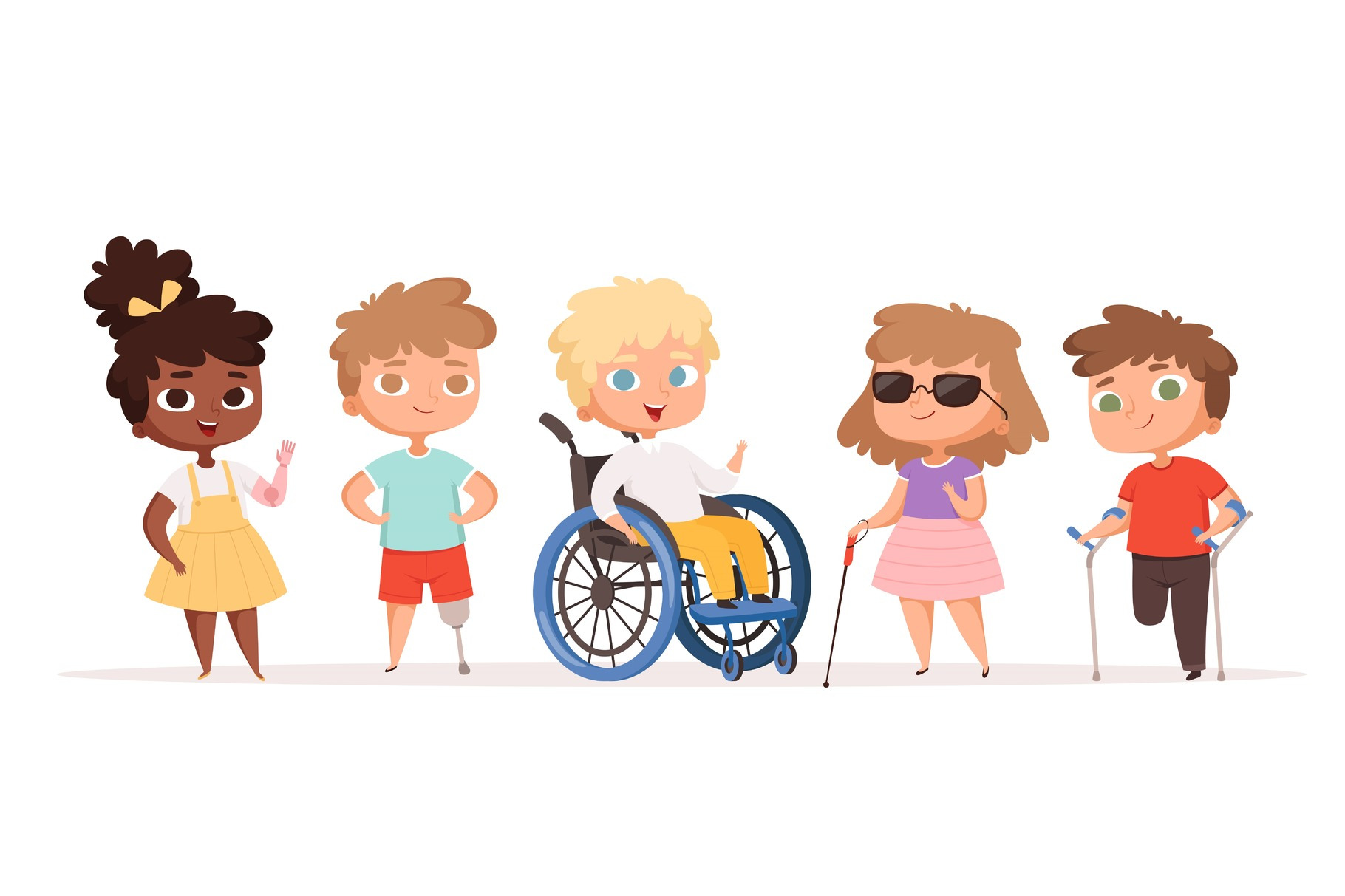 Disability kids. Children in, a Graphic by Onyx