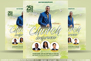 Church Conference Flyer Poster, a Flyer Template by Artolus
