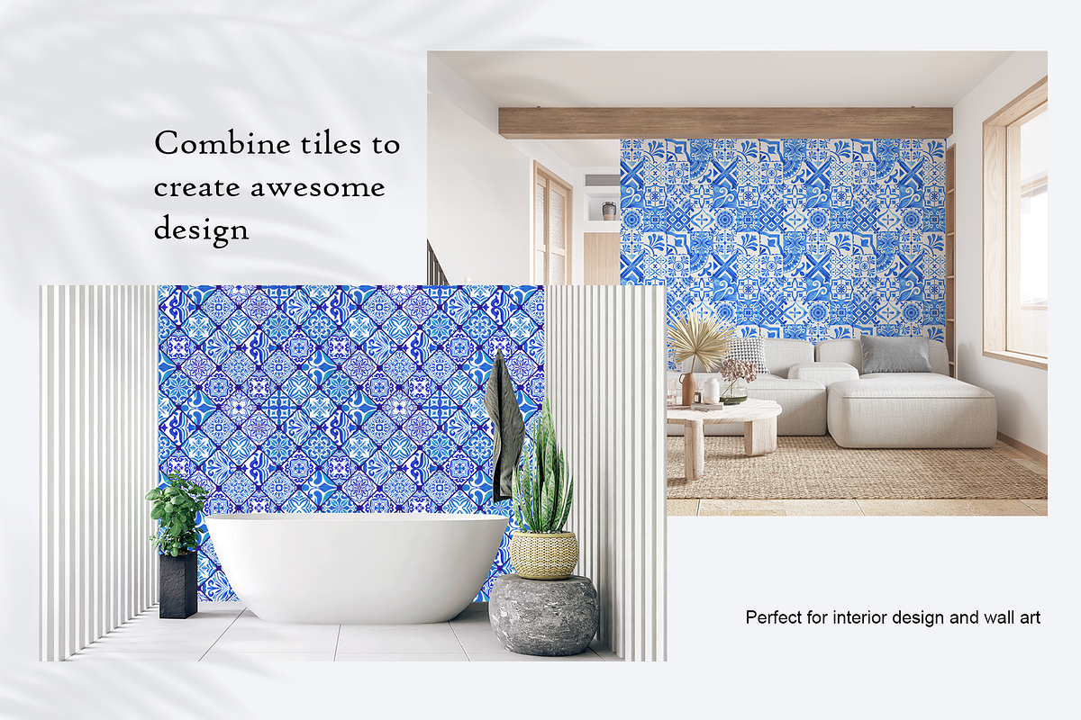 AZULEJOS. Hand painted tiles., a Decorative Illustration by Liliia ...